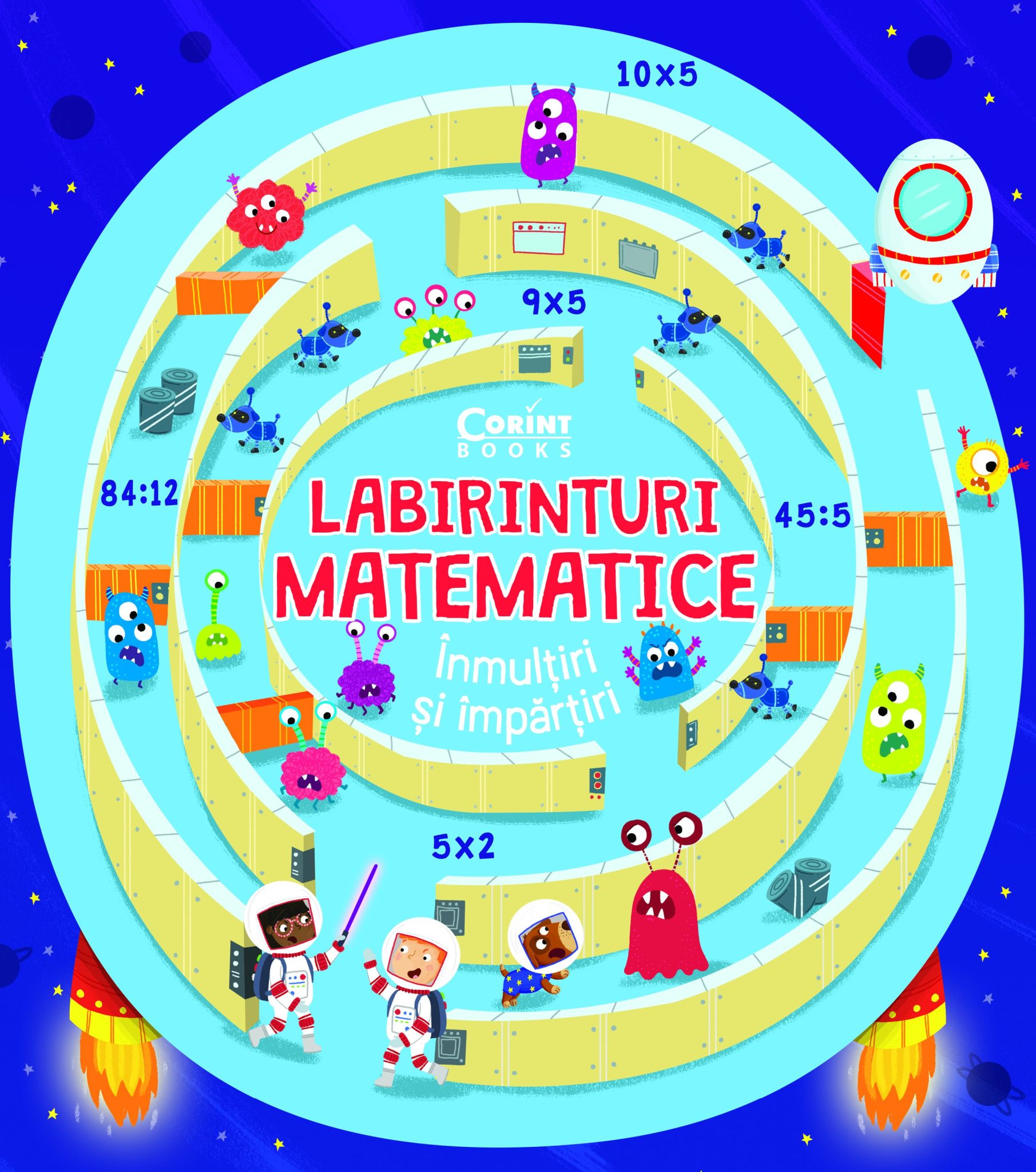 Labirinturi matematice – Înmulțiri și împărțiri – ProEducatie