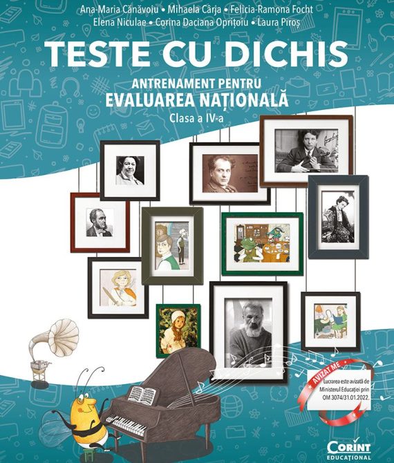 TESTE CU DICHIS. Antrenament pentru EVALUAREA NAȚIONALĂ – Clasa a IV-a ...